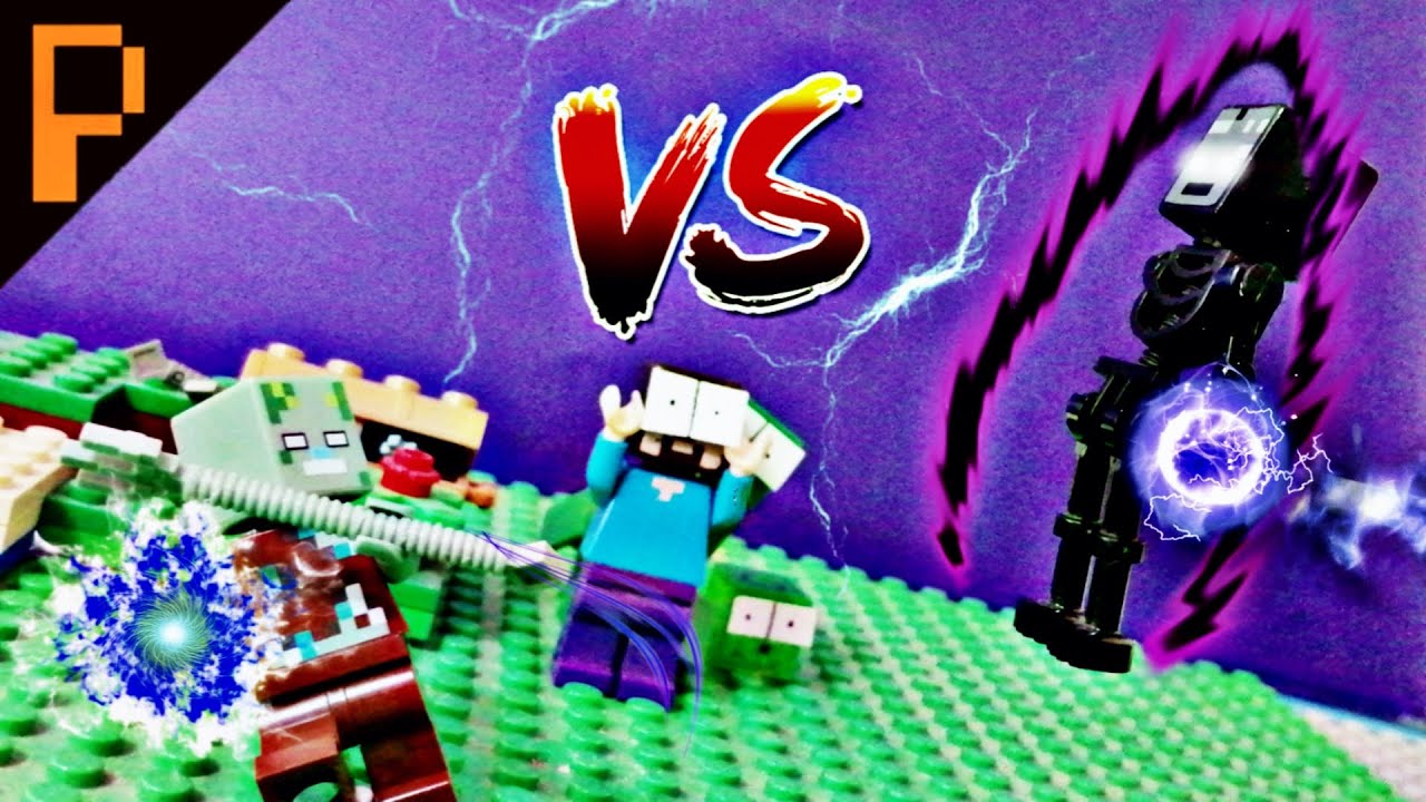 COMBAT !!! | LEGO MONSTER SCHOOL - LEGO MINECRAFT STOP MOTION - YouTube