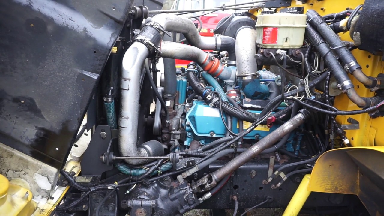 2003 International 3800 71 Pass Diesel School Bus (Cranking/Running ...