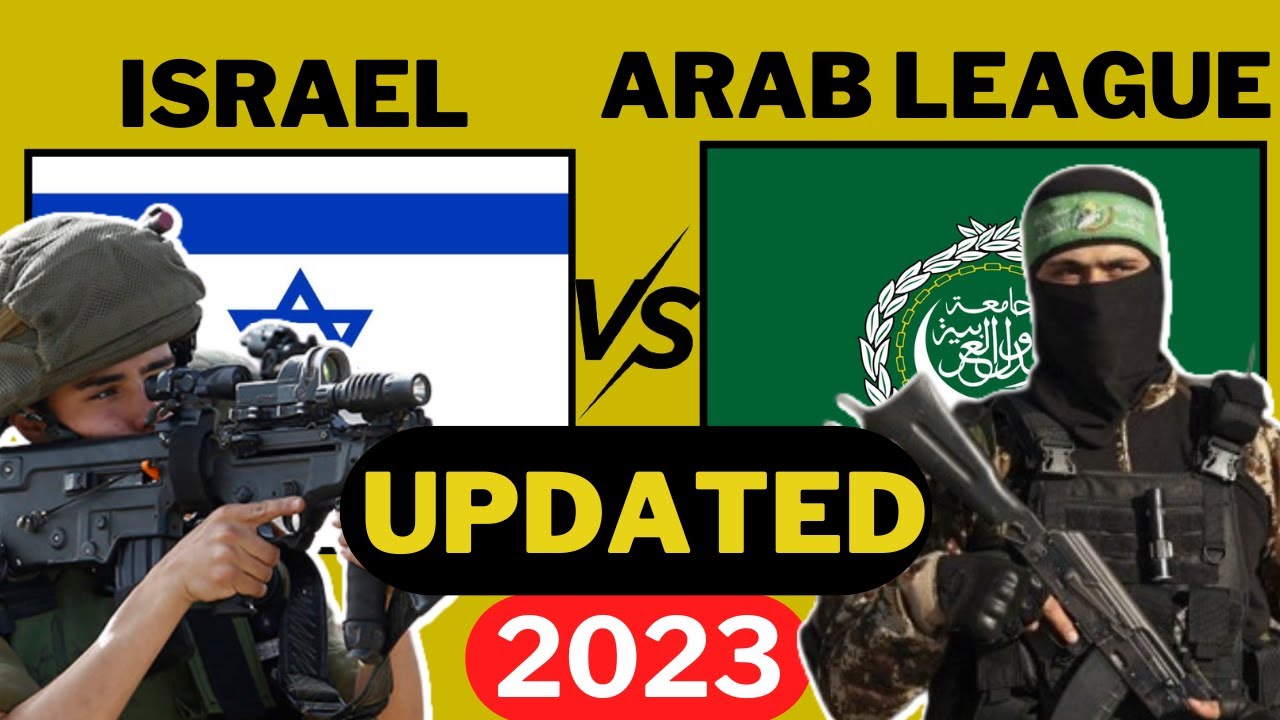 Israel vs Arab League Military Power Comparison 2023|Israel vs Arab ...