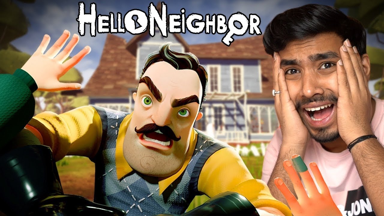 MY NEIGHBOR KIDNAPPED ME IN HIS BASEMENT | HELLO NEIGHBOR GAMEPLAY #1 ...