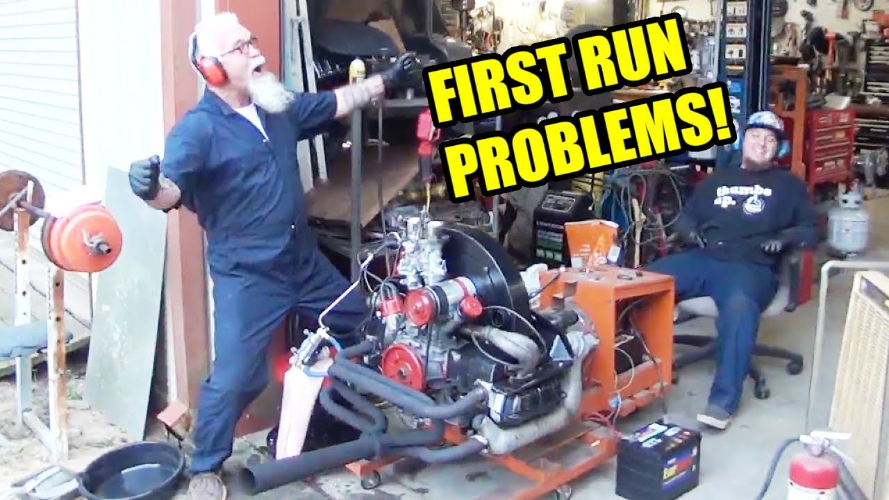FIRST RUN! - High Performance VW Engine Build - 1776cc Beetle - Cold ...