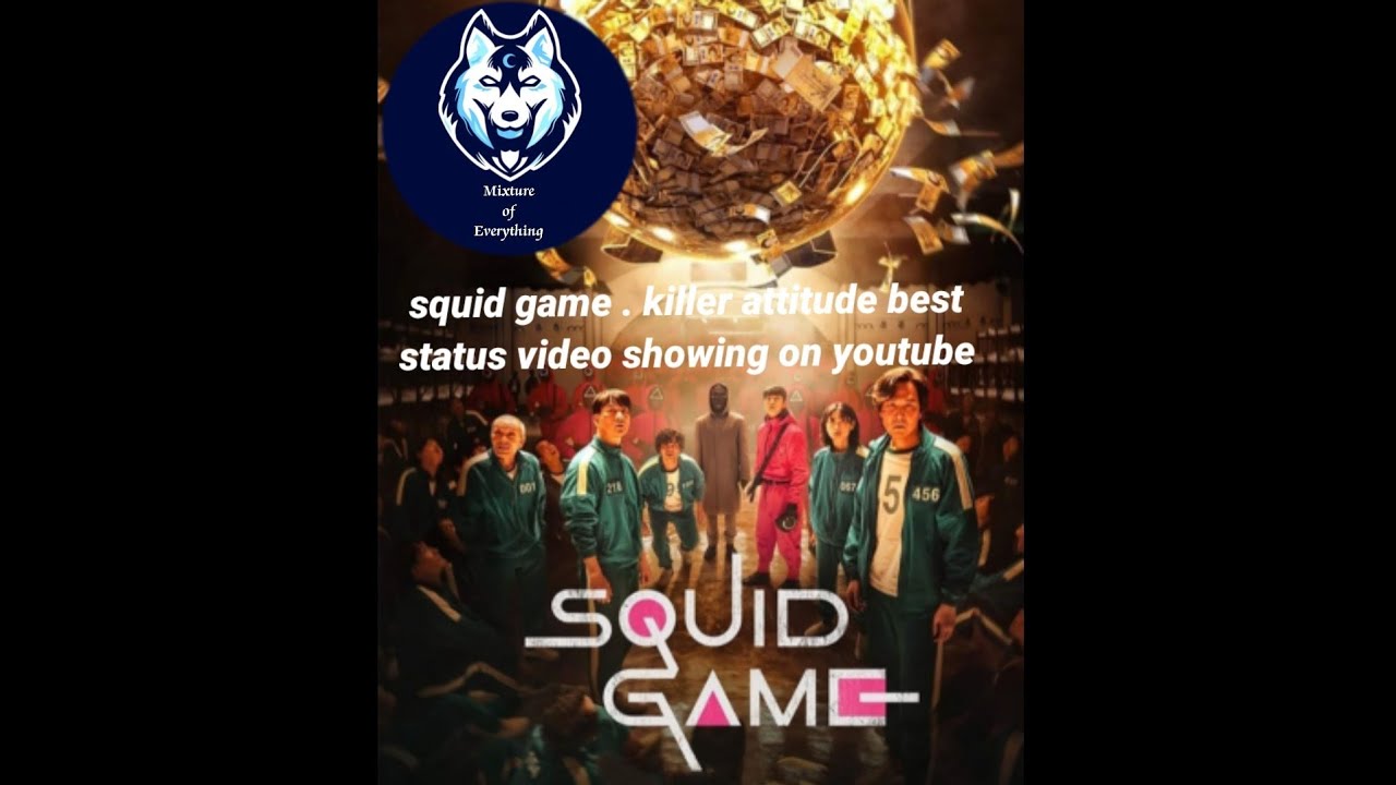 Squid game.player 456 smiling face.attitude status - YouTube