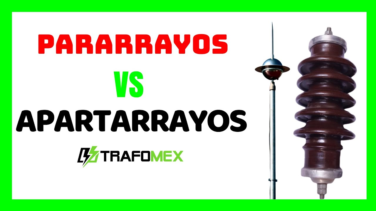 Diferencia Entre PARARRAYOS y APARTARRAYOS 🔥 ¡Funciones y usos para Evitar CATÁSTROFES! - YouTube