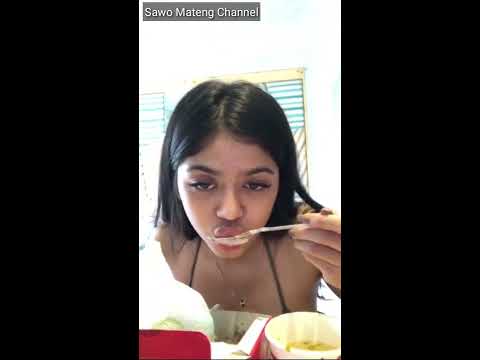 NIkmatnya nonton Vieranni makan