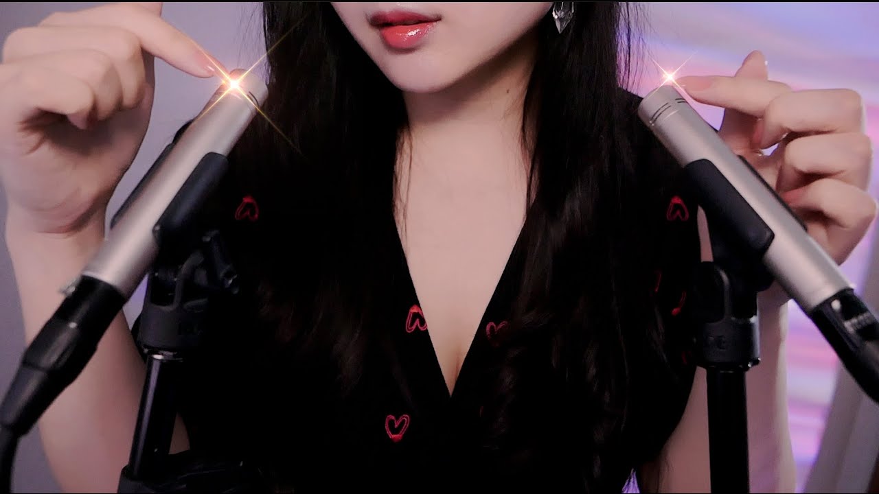 ASMR Giving You Tingles With Mic Tapping and trigger words - YouTube