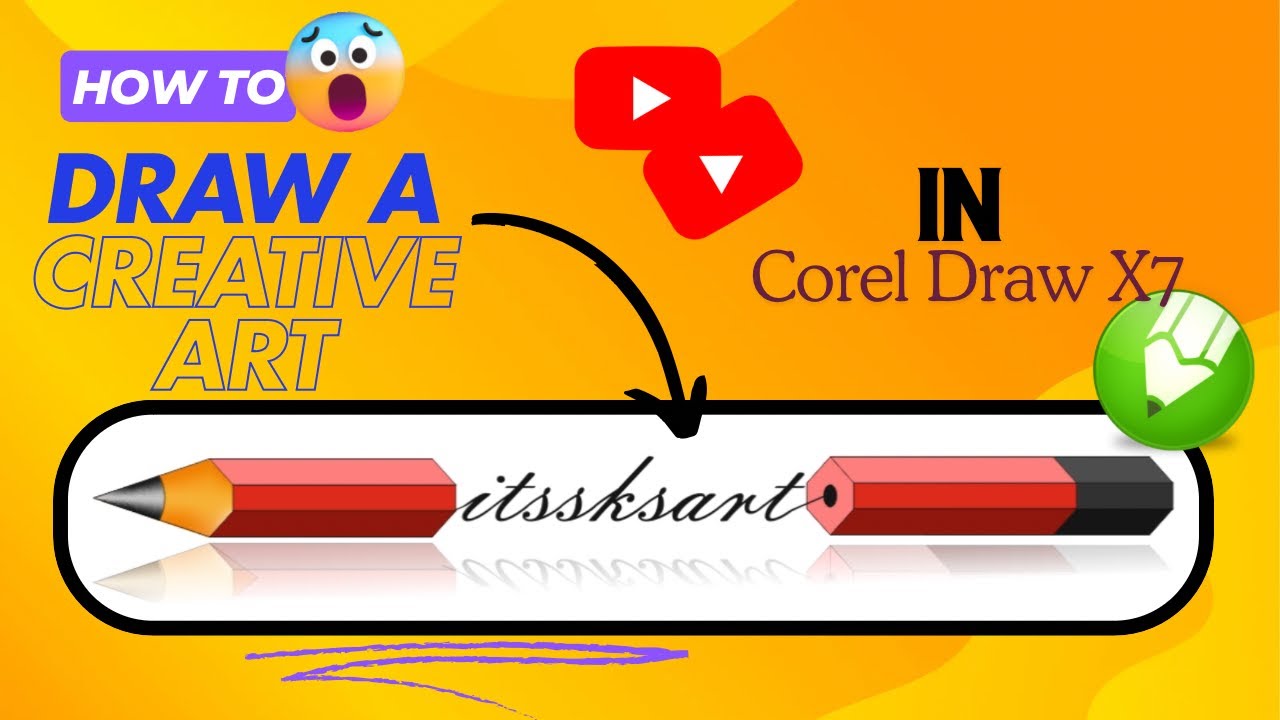 3D Typography Design in Corel Draw | Easy Tutorial | @Its_sks_art - YouTube