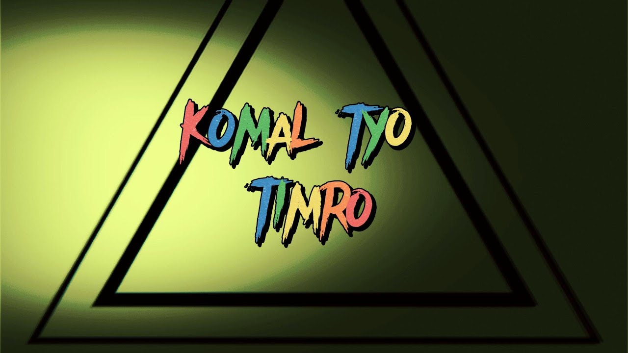 Komal Tyo Timro Sabin Rai X Parkhaima Raju Lama New Uk Drill Mashup ...