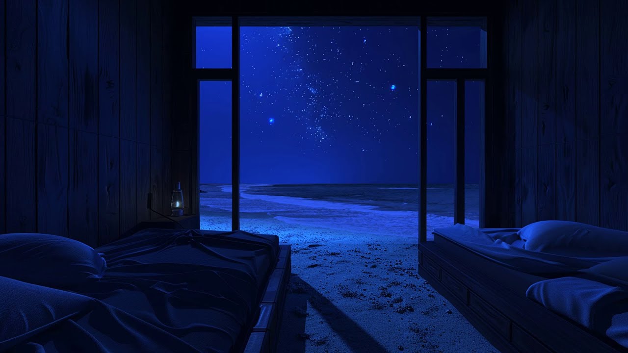 Nighttime Tranquility | Peaceful Sleep Atmosphere & Soothing Sounds for ...