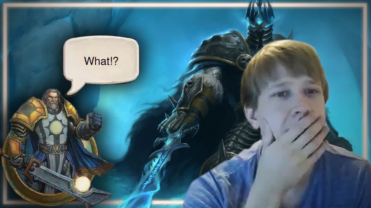 Savjz Gets a SUPER UNLUCKY Hand Against the Lich King - YouTube