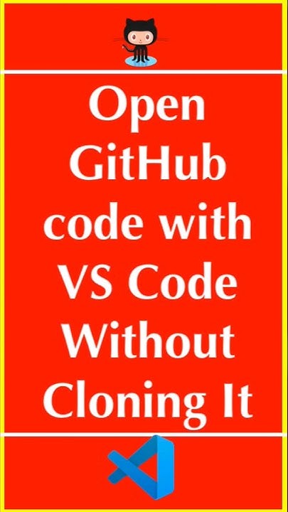 How to Open Any GitHub Repo in VS Code Without Cloning It - YouTube