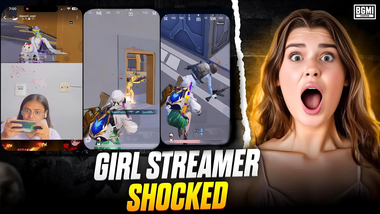 Girl Streamer Shocked On Her LiveStream 👀🔥 - YouTube