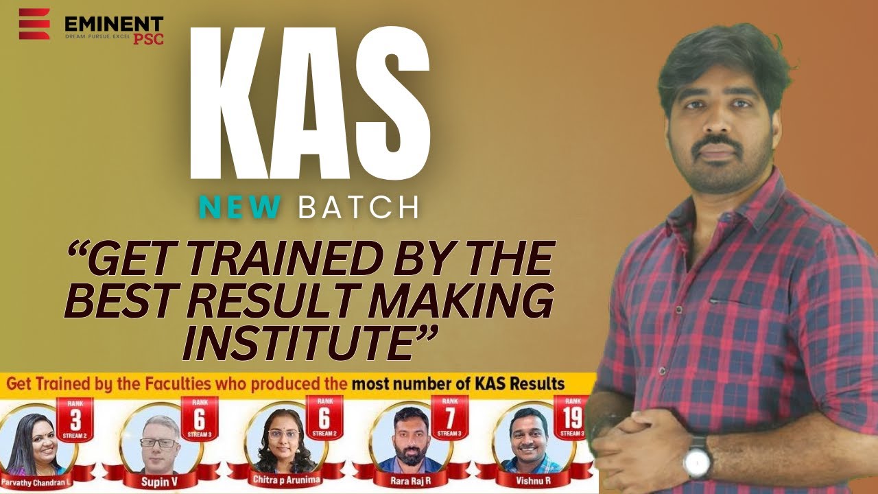 New KAS Batch | KAS Notification 2025 | Kerala Administrative Service ...