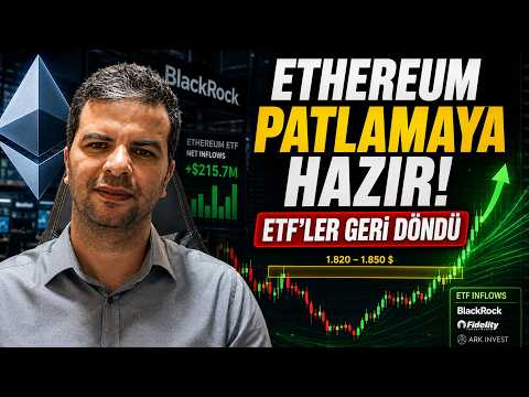 🚨 Ethereum'da Büyük Kırılım Yakın! Kurumsallar Yeniden Alıyor