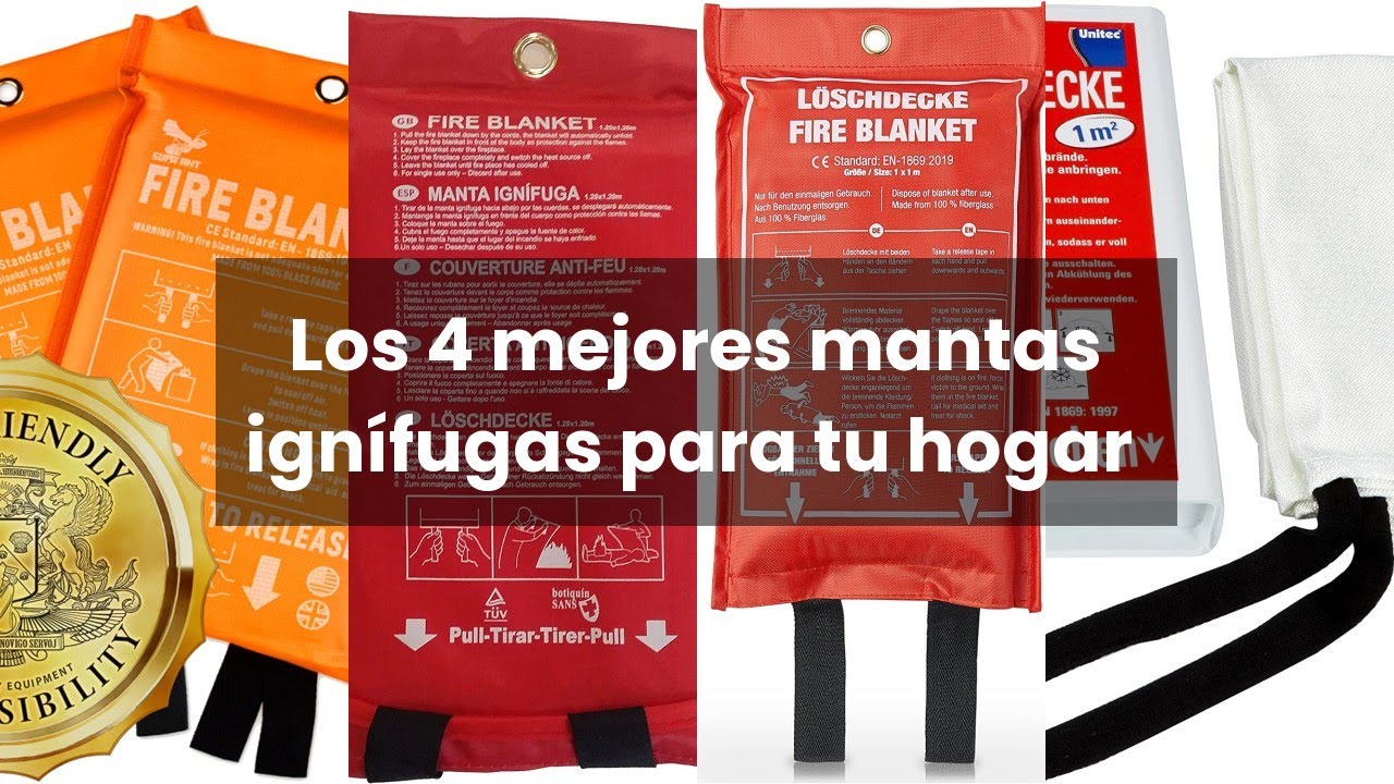 Manta ignífuga: Los 4 mejores mantas ignífugas para tu hogar - YouTube