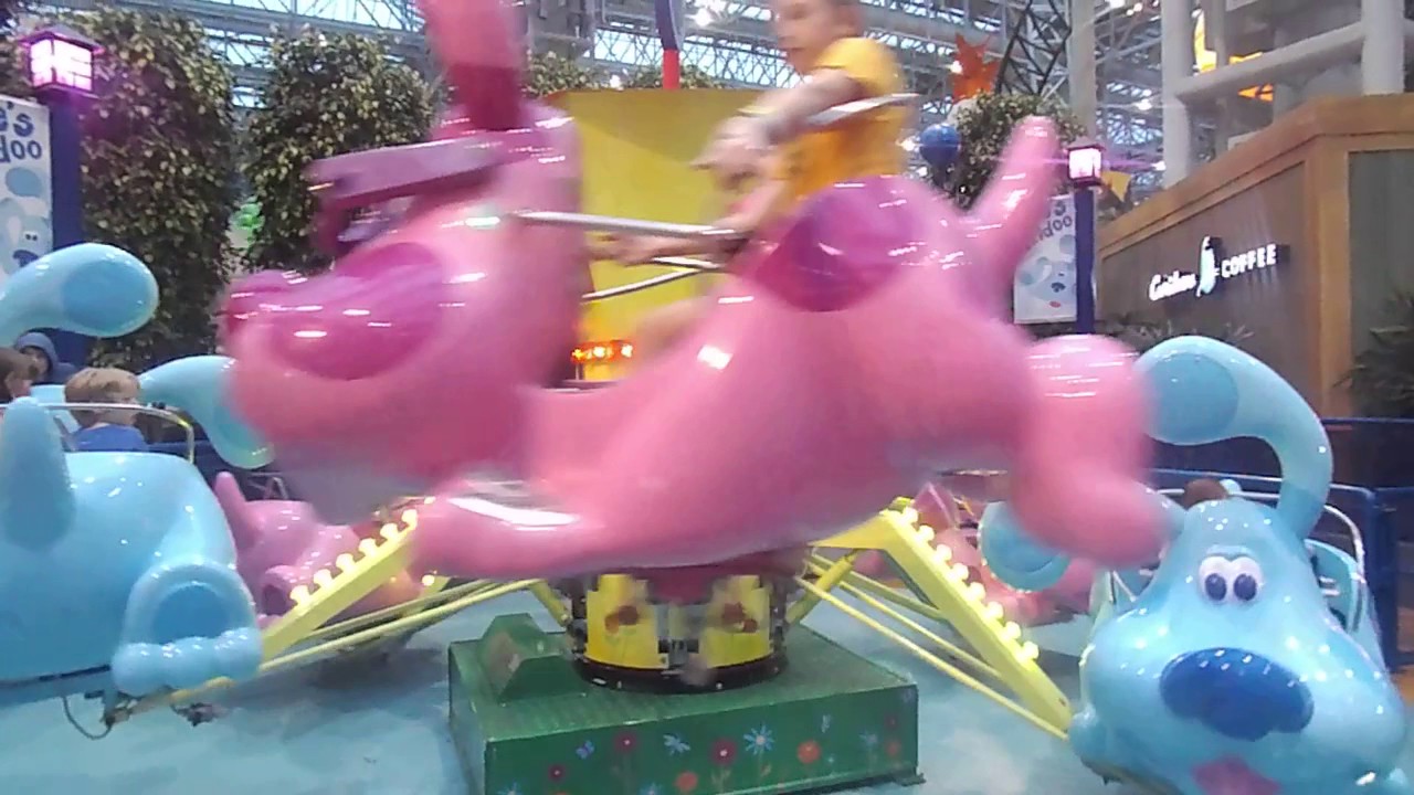 Blue's Skidoo (Off ride) - YouTube