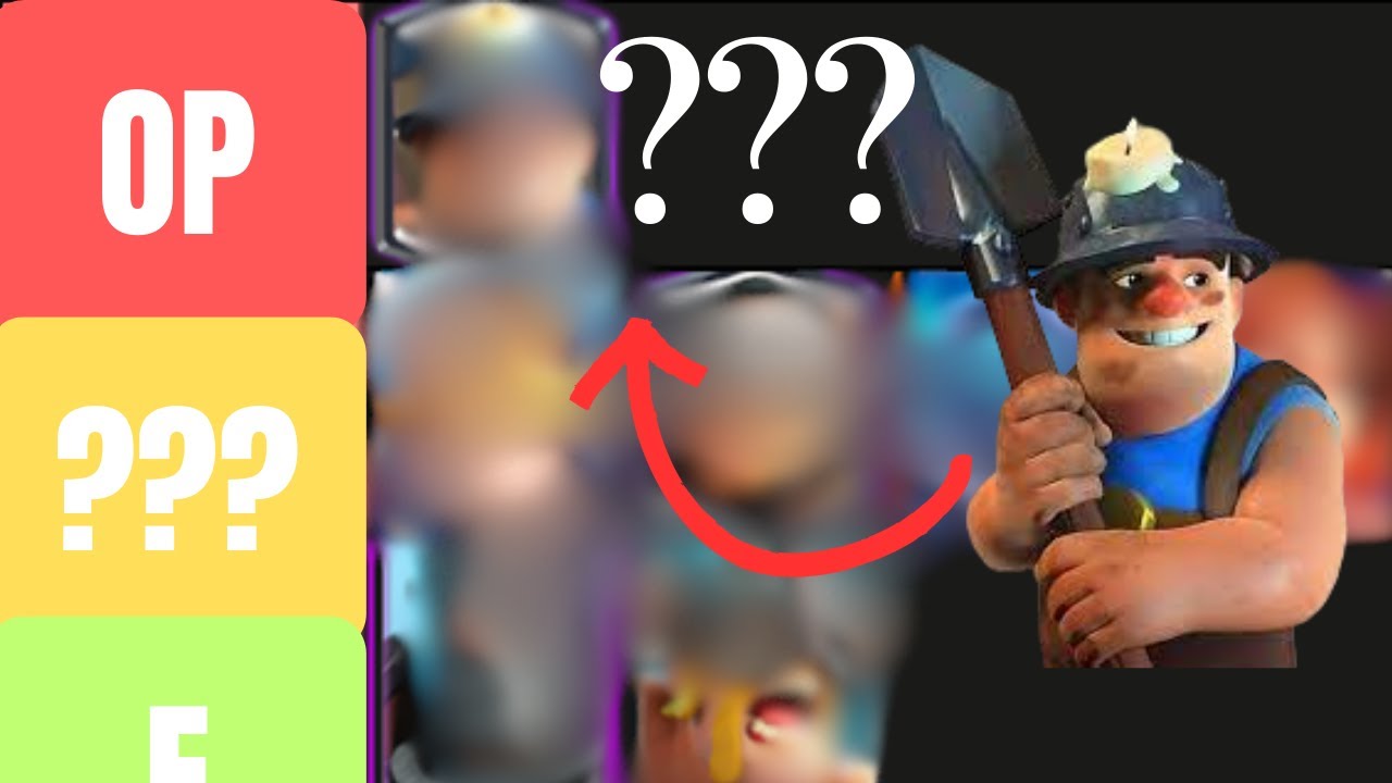 TIERLIST DE MINI TANQUES CLASH ROYALE - YouTube