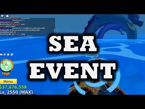 BLOX FRUITS 💥 Sea EVENTS - YouTube