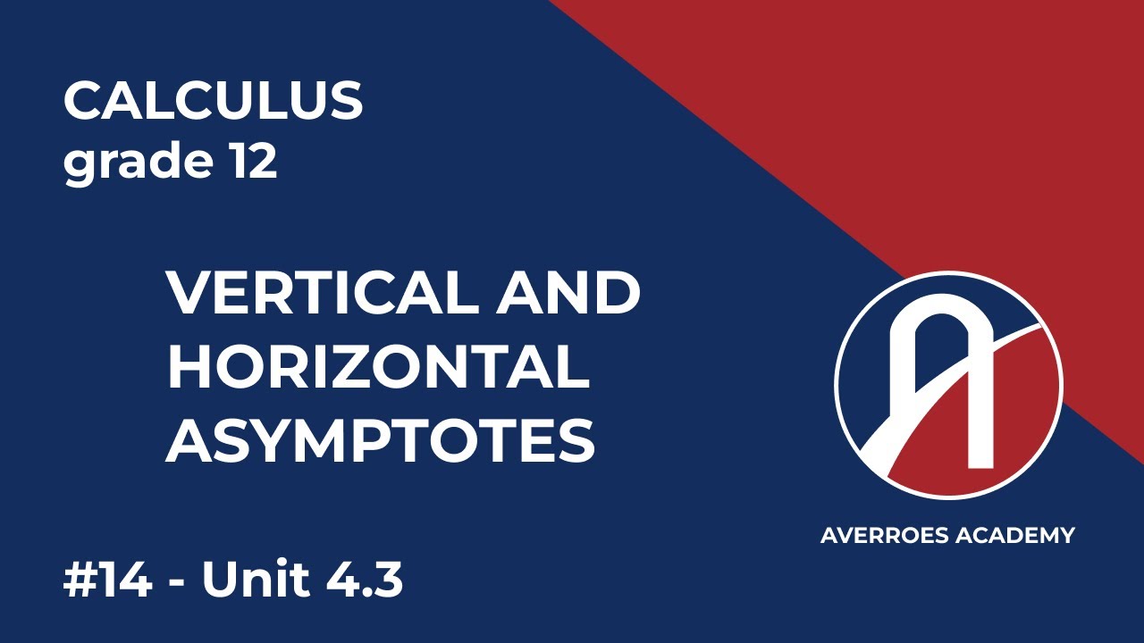 Calculus Grade 12 - #14 - Unit 4.3 Horizontal and vertical asymptotes ...