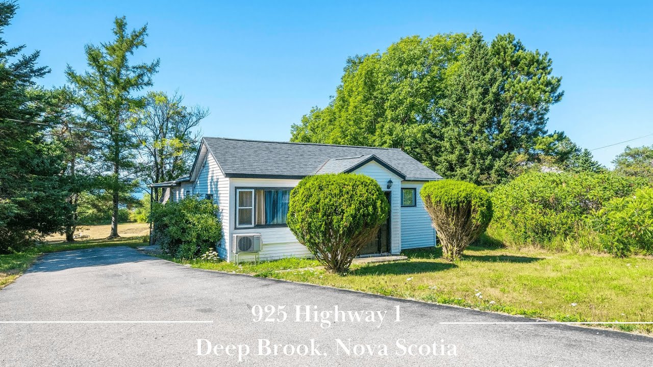 925 Highway 1, Deep Brook - Nova Scotia REAL ESTATE - YouTube