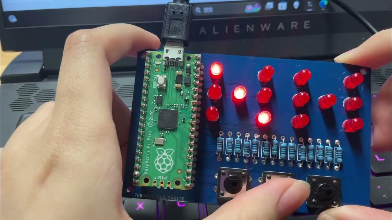 Electronic dice - YouTube