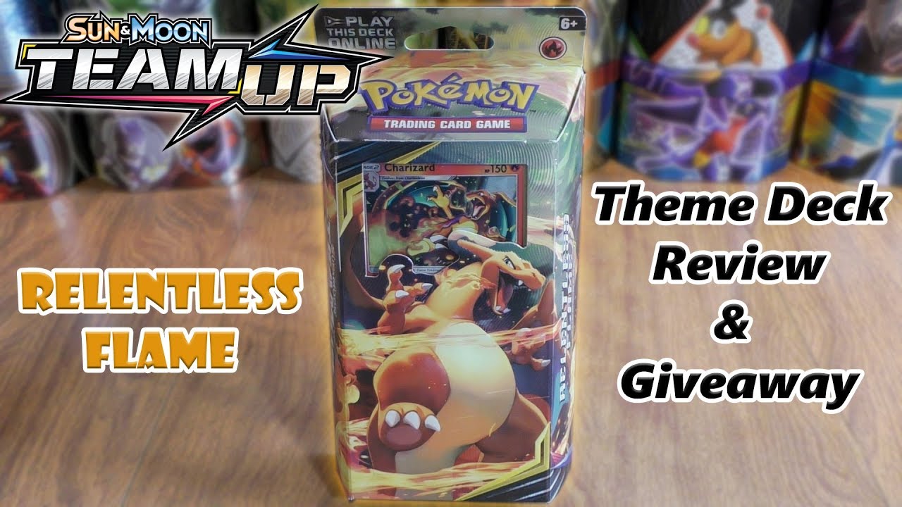 Relentless Flame Theme Deck Review and Giveaway - YouTube