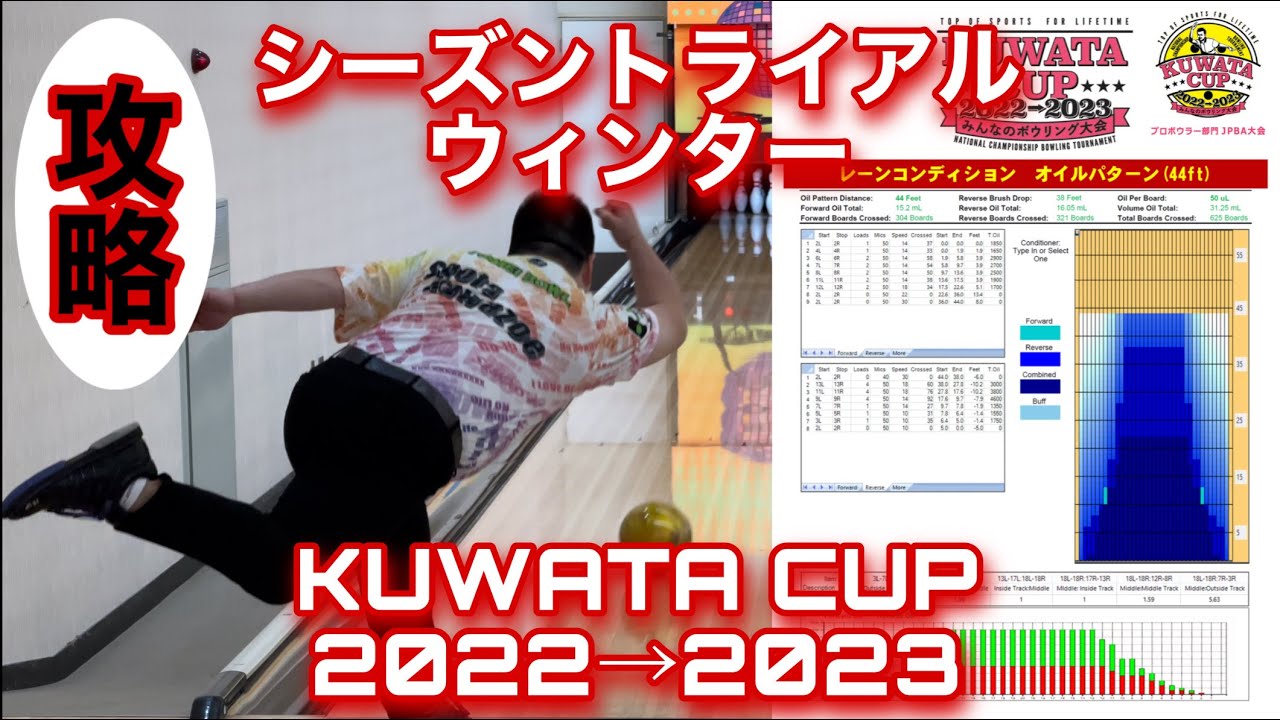 KUWATA CUP 2022→2023＆シーズントライアルウィンター【レーンコンディション攻略】44フィートの攻略法【※ハイスコアになります ...
