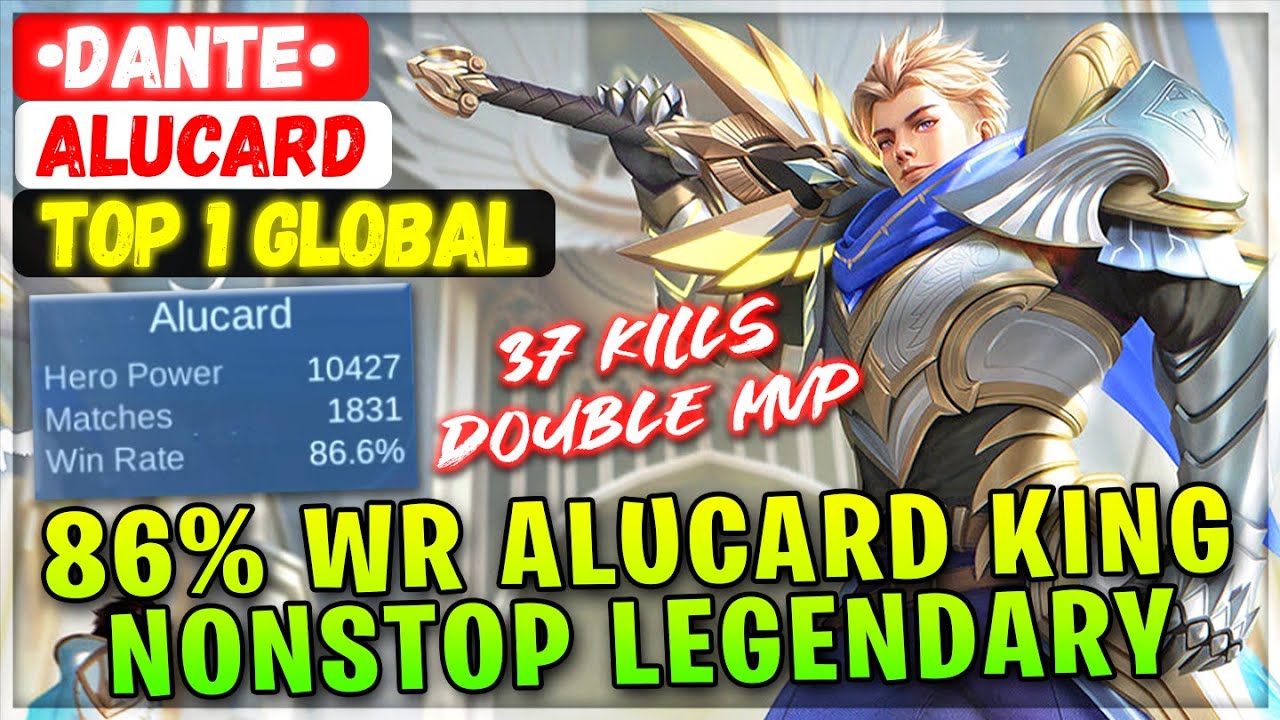 86% Win Rate Alucard King Nonstop Legendary [ Top 1 Global Alucard ...