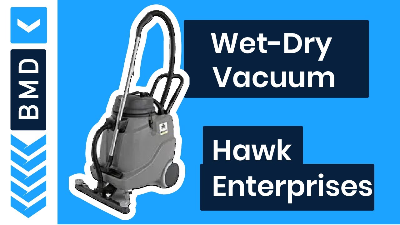 Wet-Dry Vacuum demo - Hawk Enterprises - YouTube
