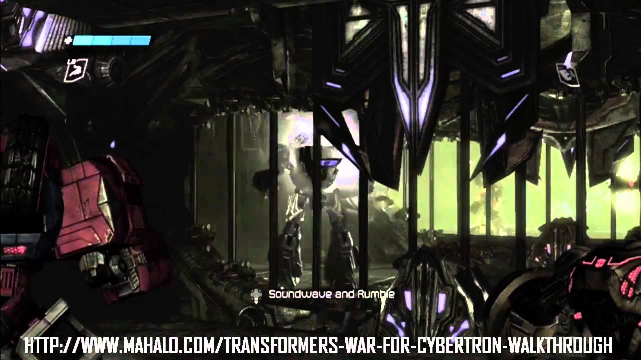 Transformers: War for Cybertron Walkthrough - Chapter 7: Kaon Prison ...