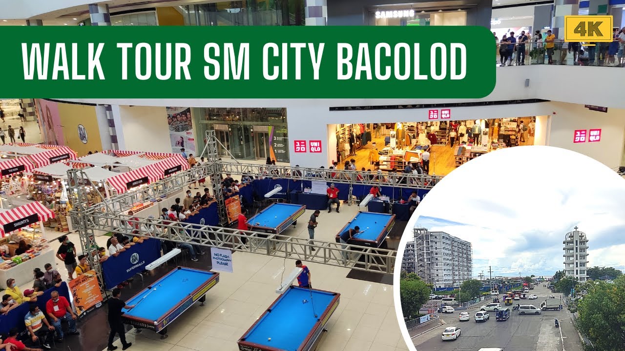 Shopping Walking Tour SM City Bacolod, Philippines 4K Video Quality ...