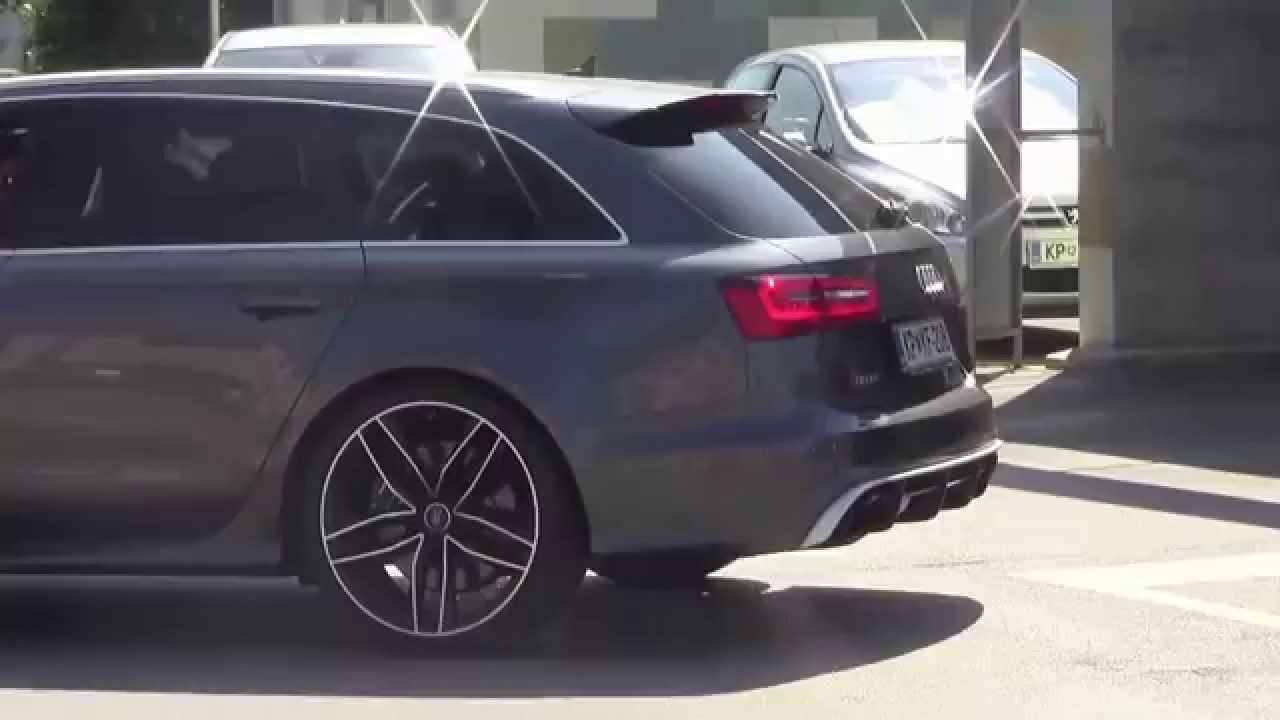 Audi RS6 exterior tour and start up HD - HDCARSTV - YouTube