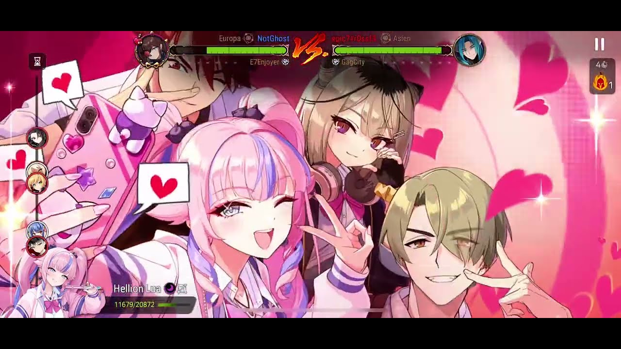 My first RTA Match with Hellion Lua (Pre-Buff) | Epic Seven World Arena - YouTube