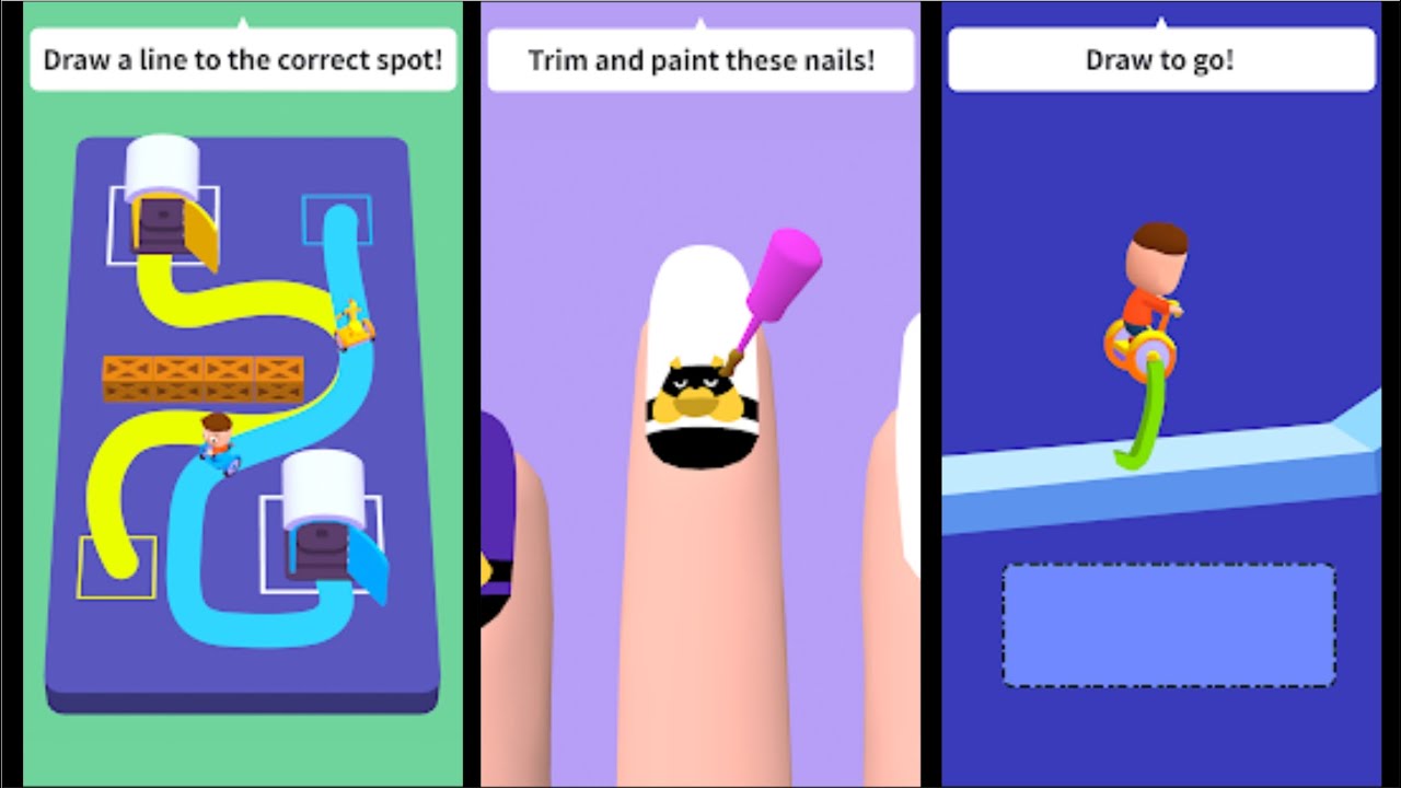 Drawing Games 3D Gameplay | New Casual Game For Android 2020 - YouTube