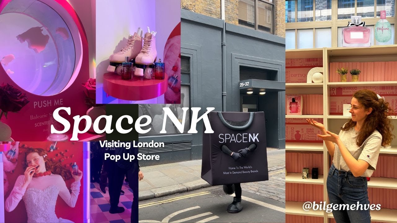 London Space NK POP-UP Store #London #popup - YouTube