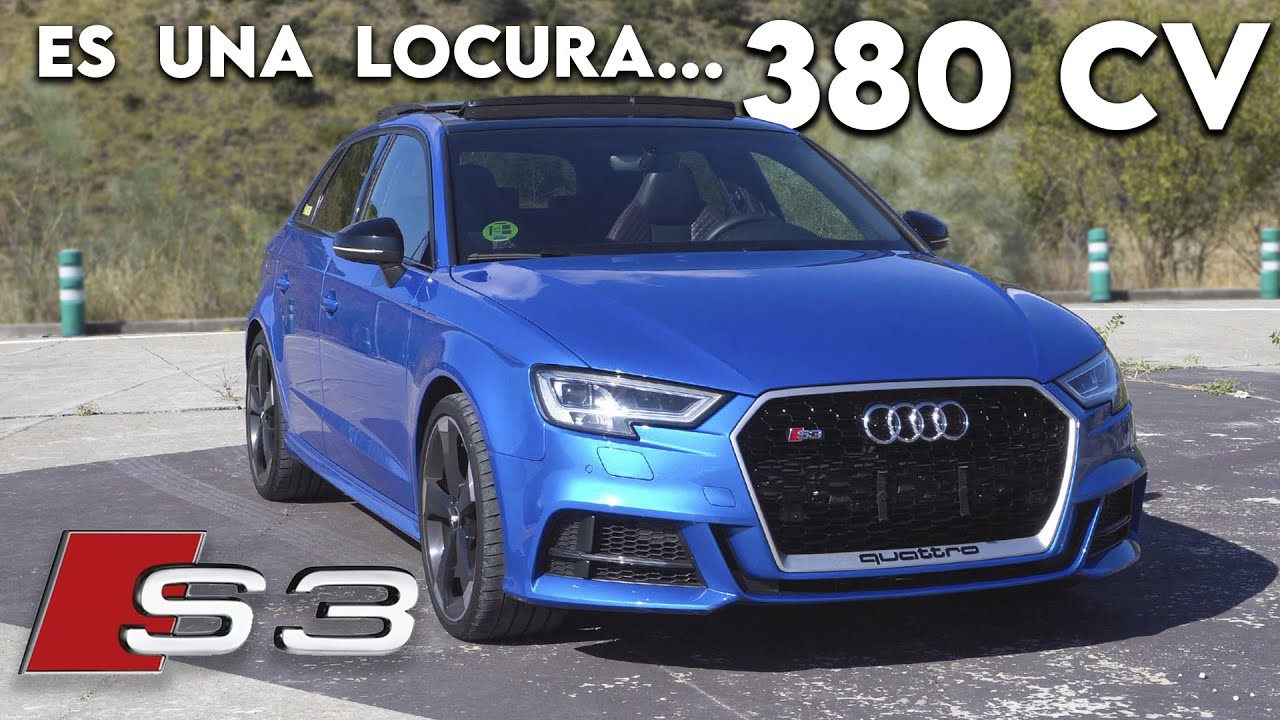 ASÍ ES un AUDI S3 de 2019 con 380 CV (el más rapido que he probado ...