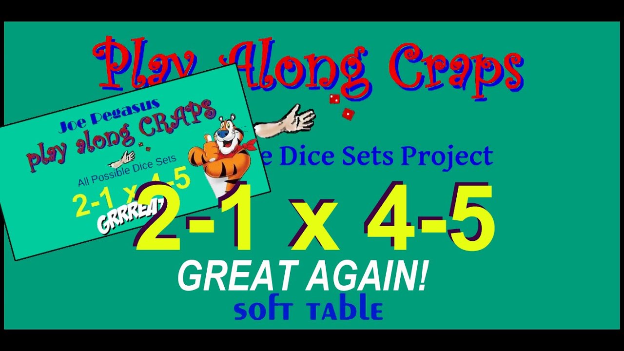 2-1x4-5 PRACTICE Dice Set at Soft Table - YouTube
