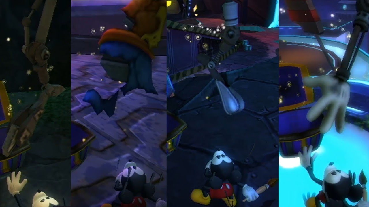 Epic Mickey (Rebrushed) All Goofy's Animatronic Parts And Locations ...