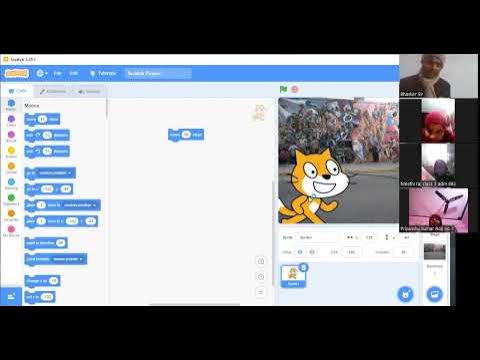 SCRATCH STEP BY STEP LEARN || MOTION || HOW TO USE MOTION BLOCK || WHAT ...