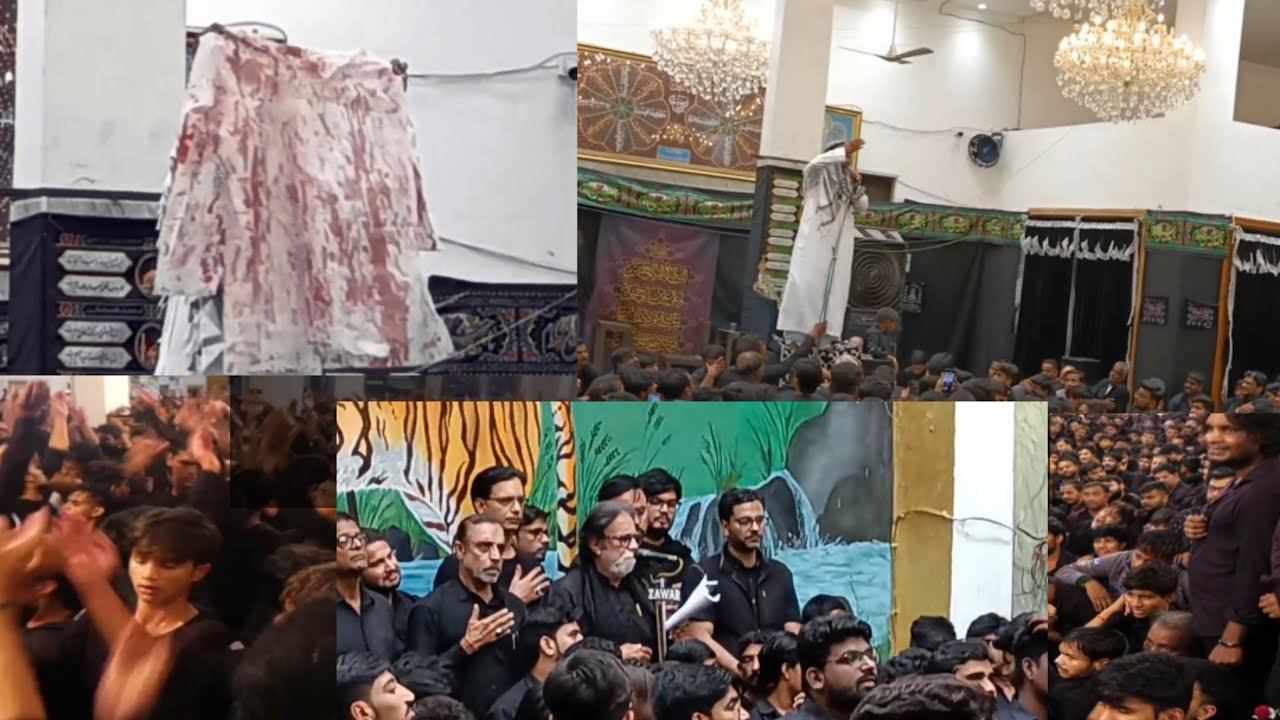 19 Safar 1444 H Badi Bargah Shabi e Kurta e Imam Hussain a.s .Riasat tv ...