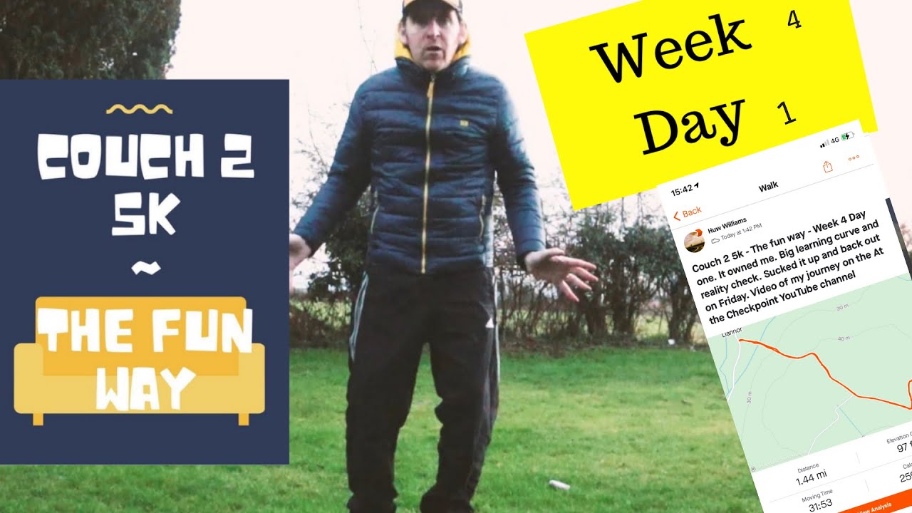 My Couch 2 5K Journey. Week 4. Day 1 #couch25k #canceruk #bhf #montane ...