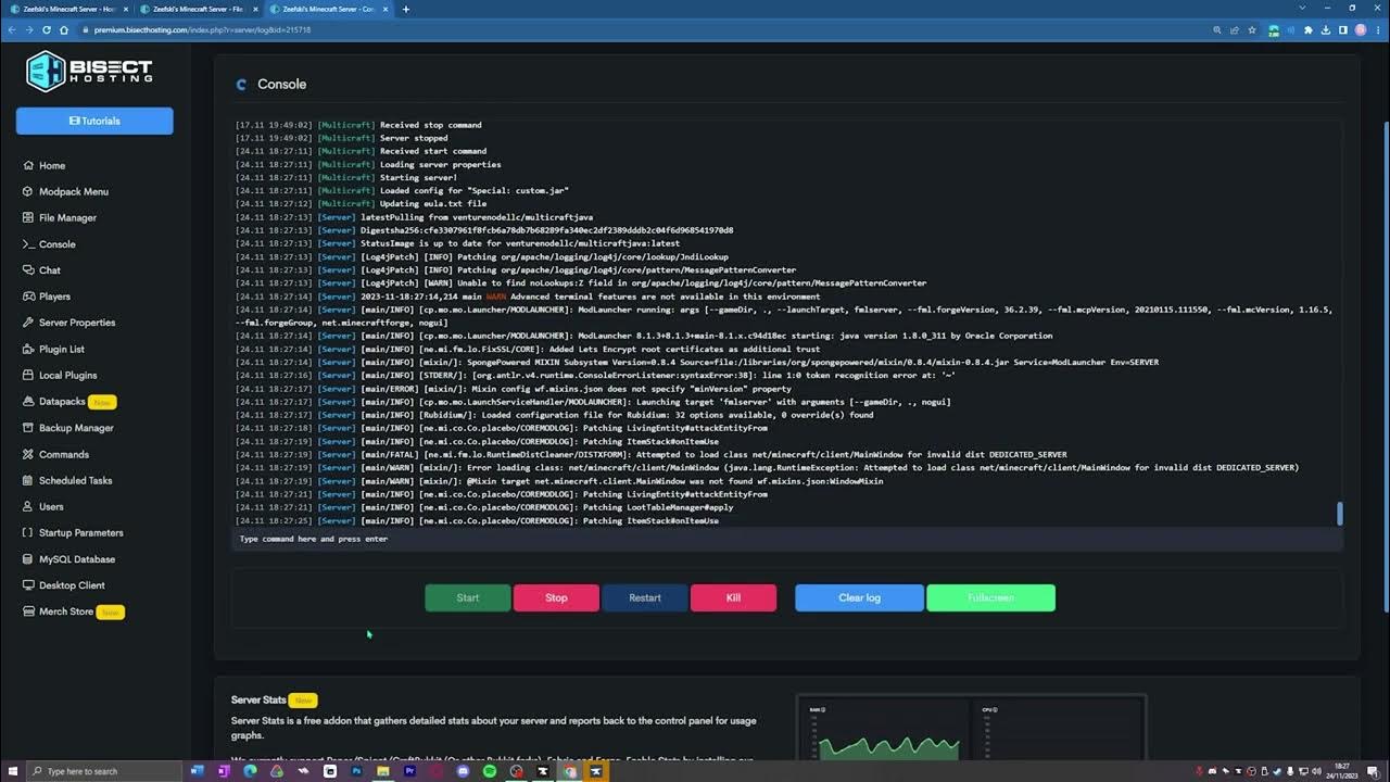 HOW TO MAKE SERVER USING ZEEFSKI SERVER PACKS - YouTube