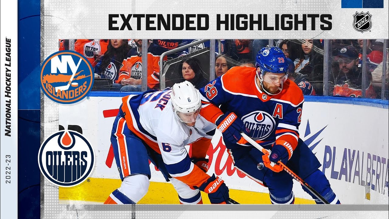 New York Islanders vs. Edmonton Oilers Jan 5, 2023 HIGHLIGHTS - YouTube