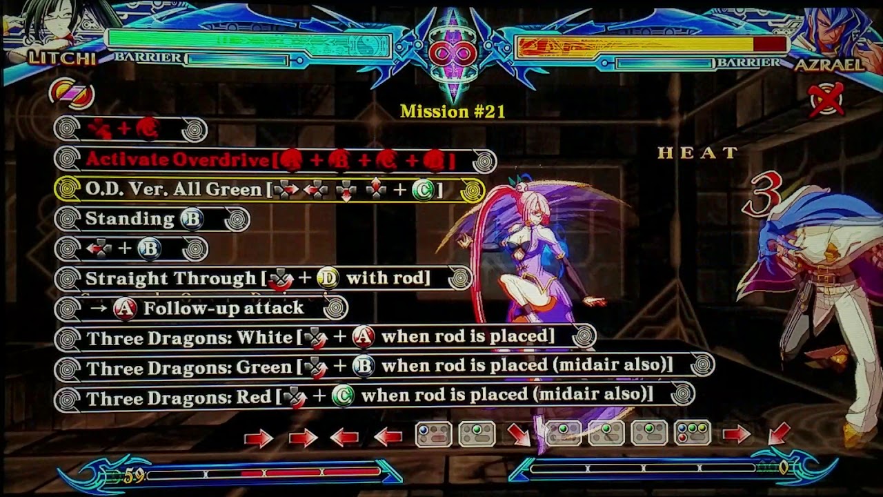 Blazblue: Chronophantasma - Litchi Faye Ling Challenge #21 - YouTube