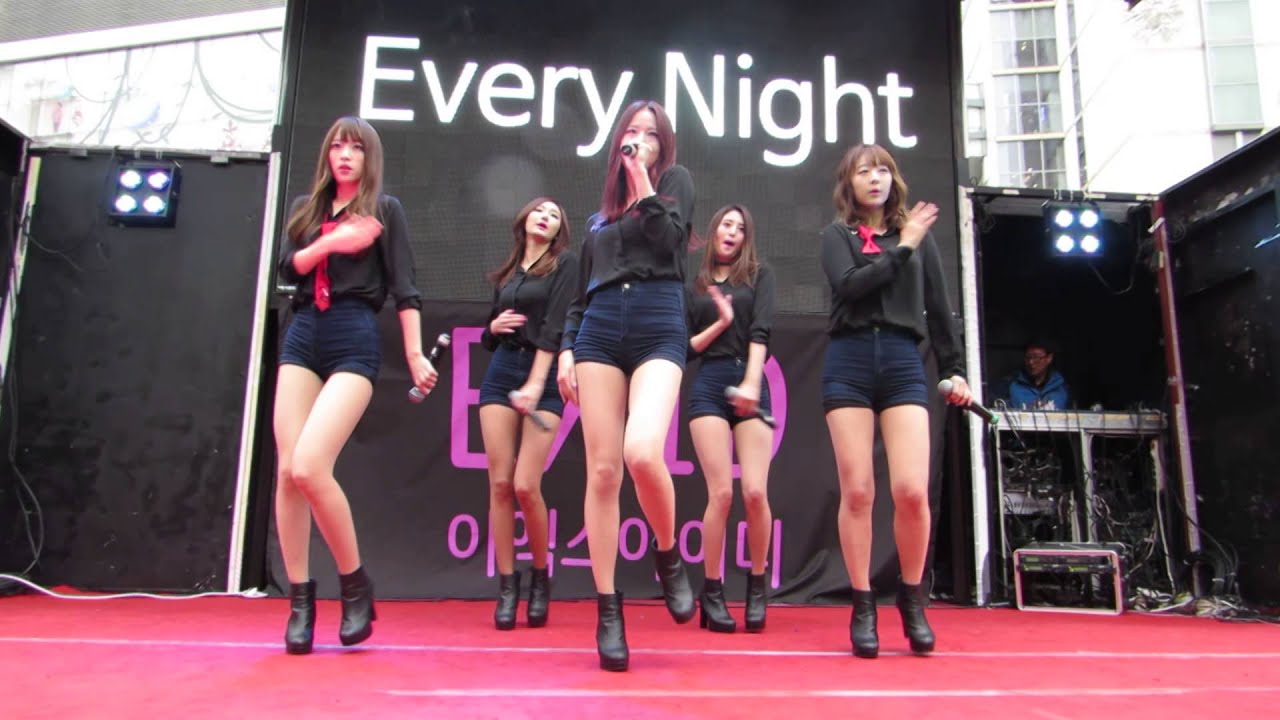 Every Night (매일 밤) - EXID Live @ Myeong-dong Guerilla Concert (명동 게릴라 ...