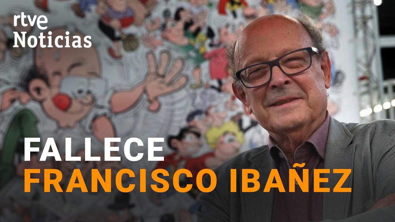 FRANCISCO IBÁÑEZ: Muere a los 87 años el genio DIBUJANTE, creador de ...