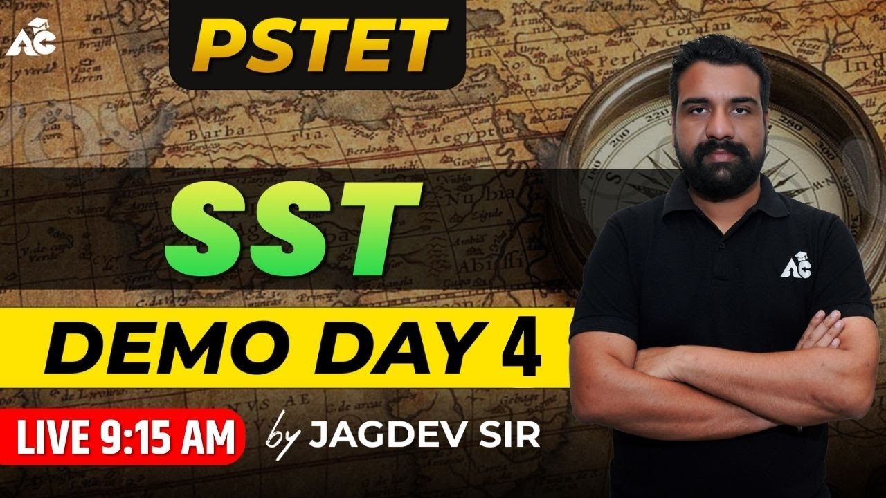 Pstet New Batch | Sst Class | Live 09:15 Am | | By Jagdev Sir | Arora Classes - YouTube