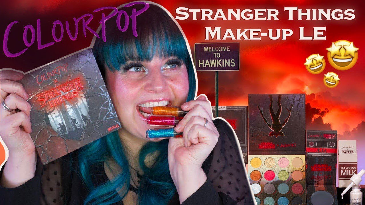 Colourpop Stranger Things LE | Die beste Halloween Makeup LE EVER ?! 🤯 ...