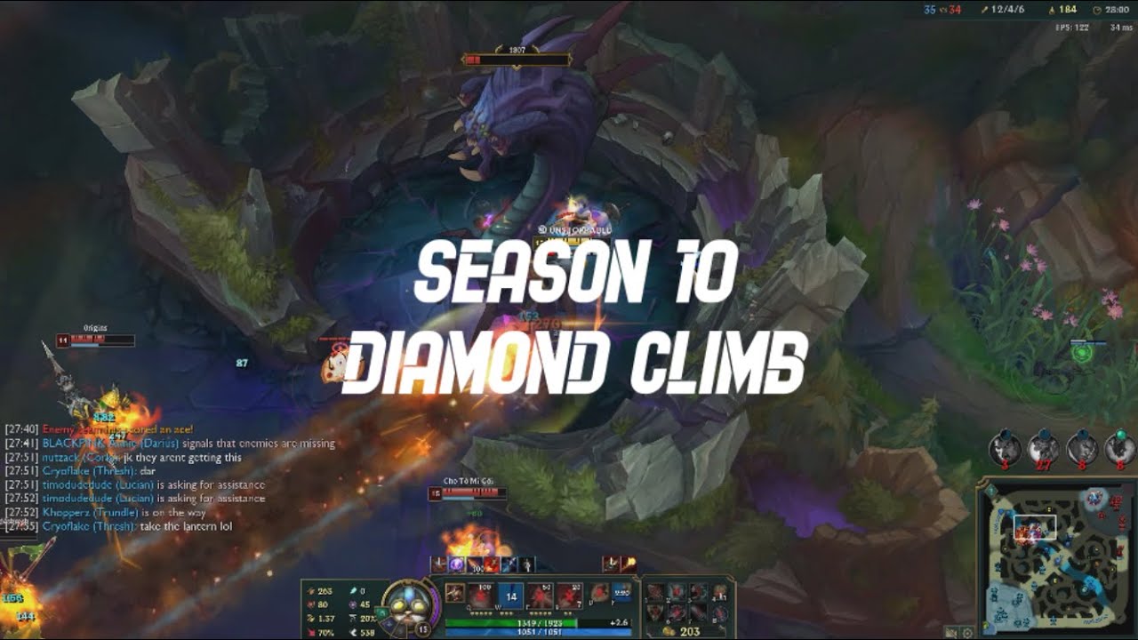 ballzack: Season 10 Diamond Climb | League of Legends - YouTube