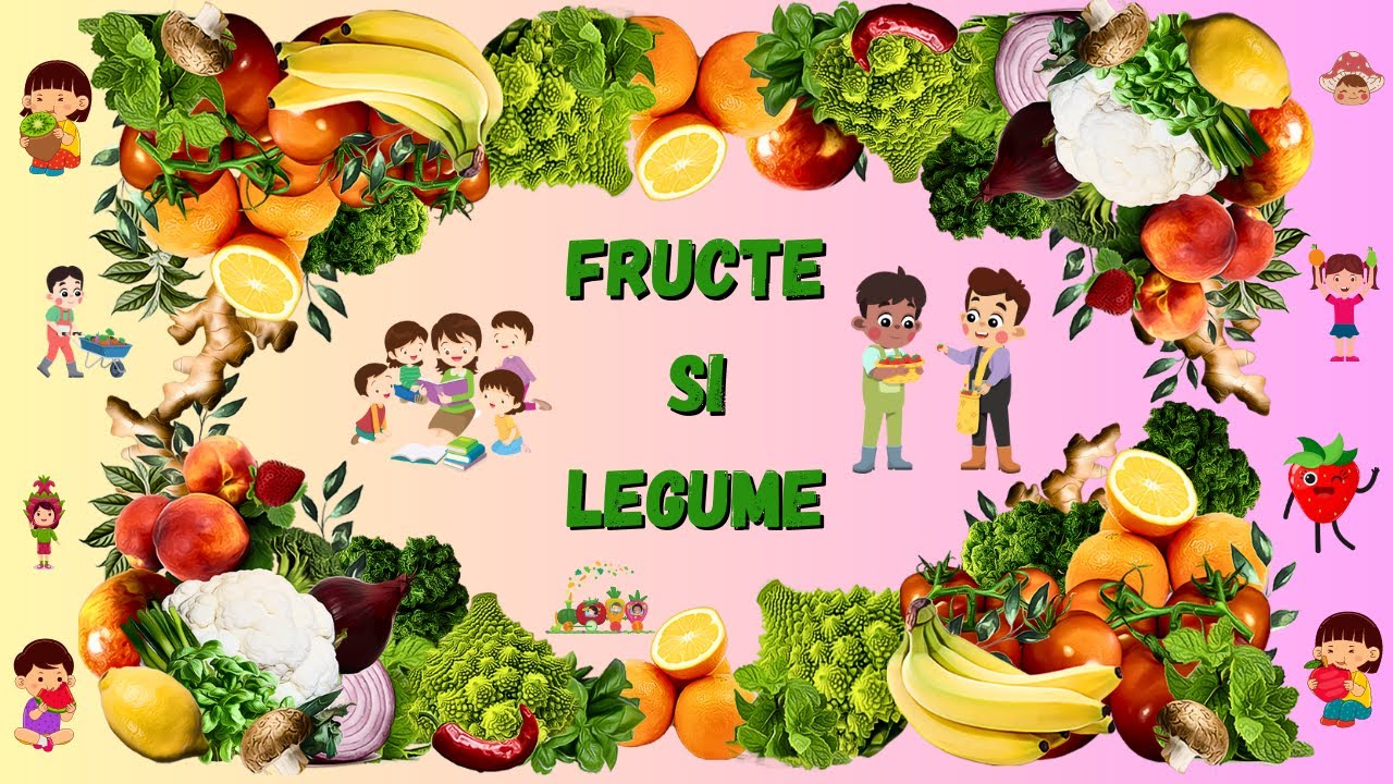 Descoperă magia fructelor și legumelor | Curs educativ pentru copii în ...
