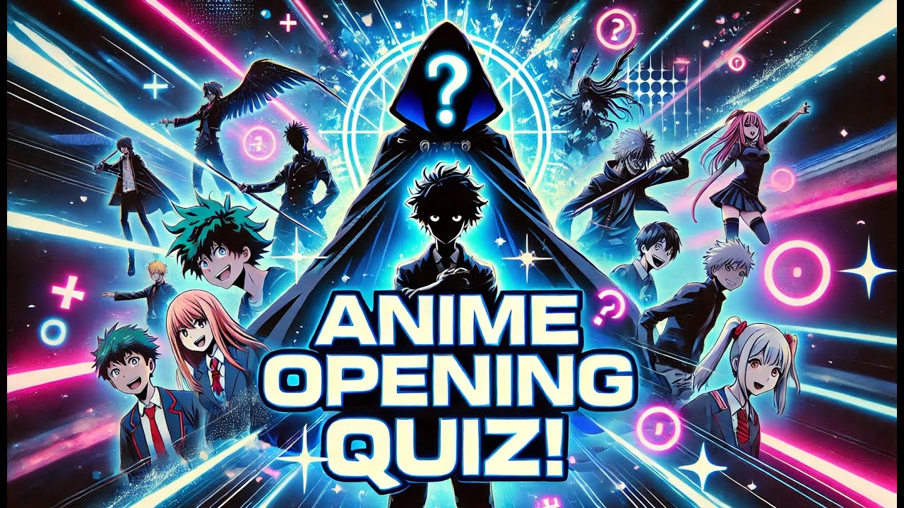 Guess the Anime Intro Opening Quiz - YouTube